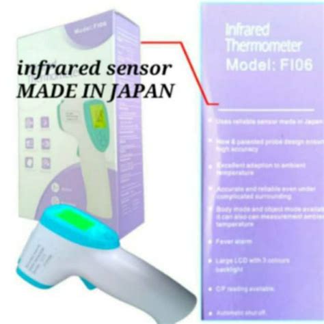 Jual Thermometer Infrared Gun Sensor Made In Japan Termometer Suhu Badan Kualitas Lotus