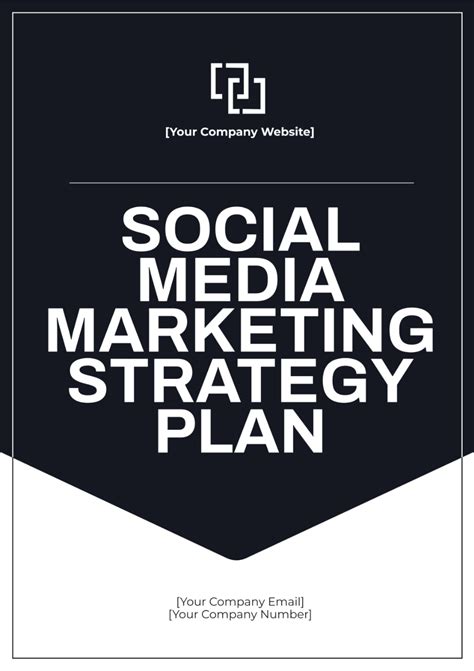 Free Social Media Plan Templates Editable And Printable