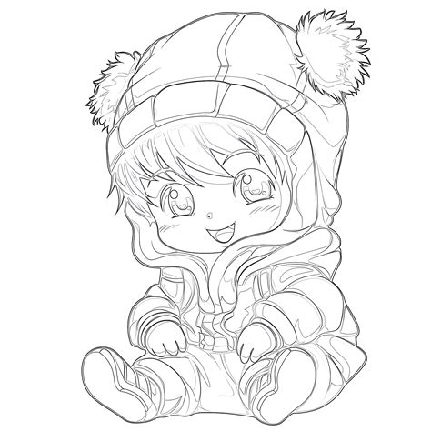 Free Printable Anime Coloring Pages