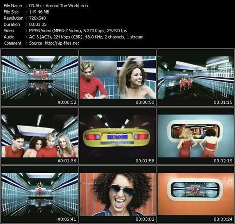 Atc A Touch Of Class Around The World La La La La La Download Music Video Clip From Vob