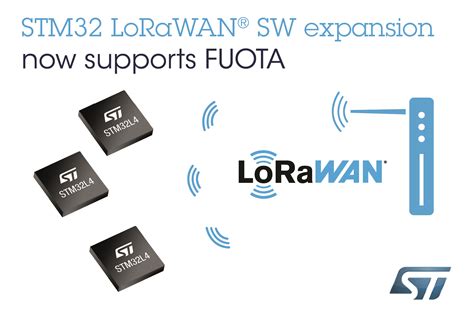 意法半导体为stm32cube生态系统新增lorawan®固件无线更新支持 Aet 电子技术应用