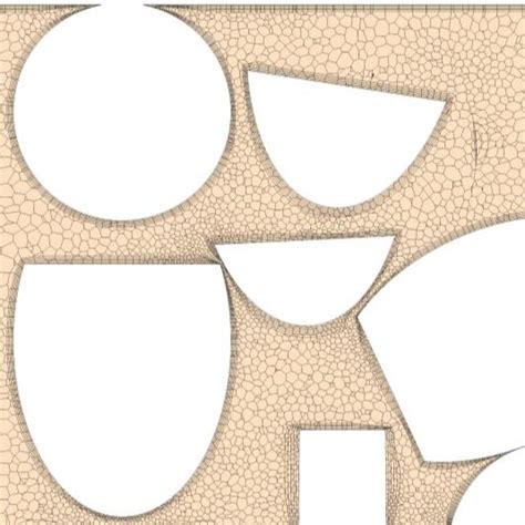 Hybrid Mesh Used To Develop The Network Grid For SAH M Models For The Download Scientific