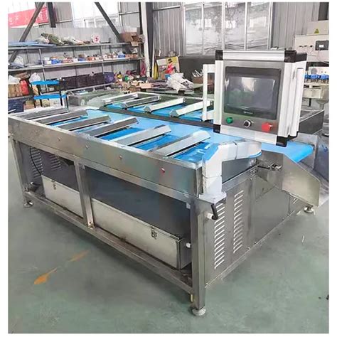 Electronic Chicken Weight Sorting Grading Machine Quantitative Weighing