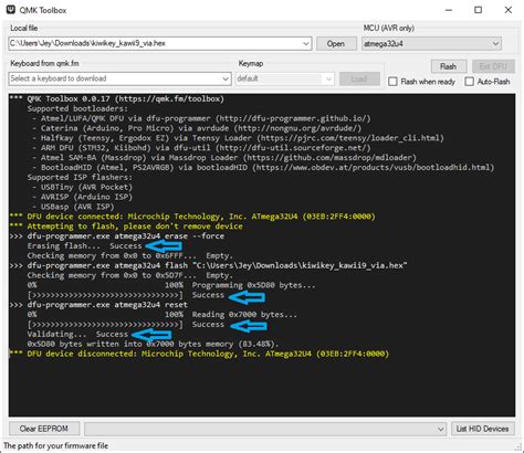 Tutorial Flashing Firmware KiwiKey