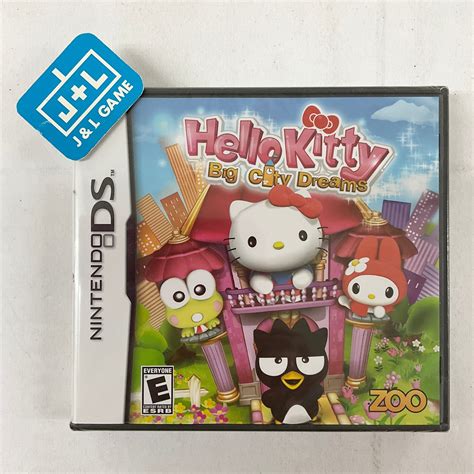 Hello Kitty Big City Dreams Nds Nintendo Ds Hello Kitty Games