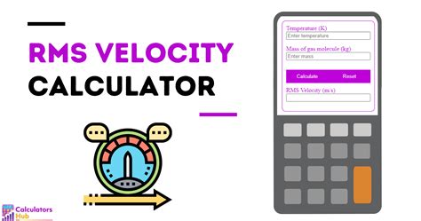 rms velocity calculator online