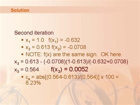 4 Numerical Methods Root Finding Secant Method Modified