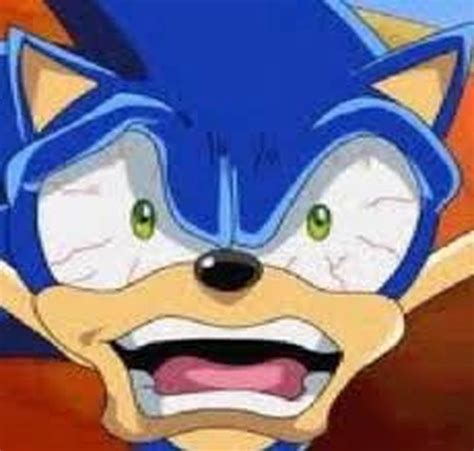 Angry Sonic Blank Template Imgflip