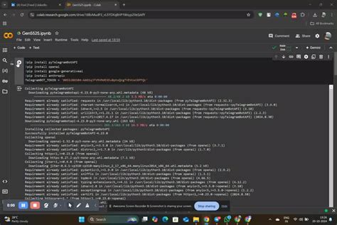 Venkat Reddy Vanukuri On Linkedin Ai Python Telegrambot Geminiai