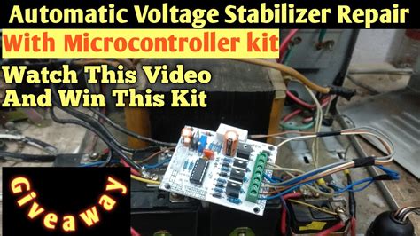 How To Repair Automatic Voltage Stabilizer With Using Microcontroller