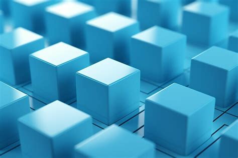 Premium Photo Abstract 3d Rendering Of Cubes