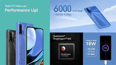 Harga Dan Spesifikasi Redmi 9t