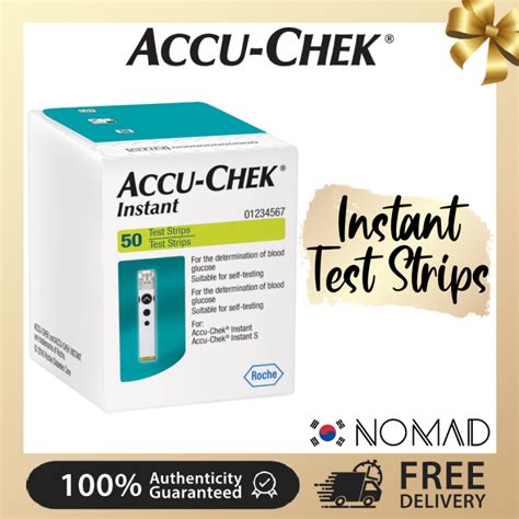 [accu Chek] Instant Test Strips Lazada
