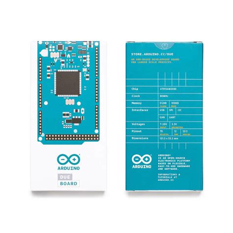Arduino Due With Headers A000062 Rokland