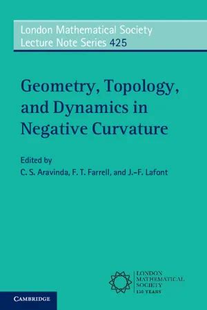 PDF Geometry Topology And Dynamics In Negative Curvature By C S Aravinda