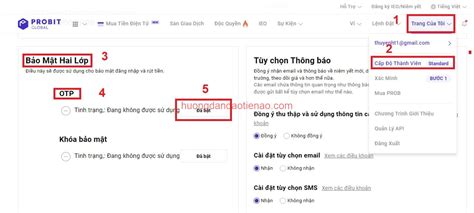 Hướng Dẫn đăng Ký Tạo Tài Khoản Probit Từ A Z Toàn Tập