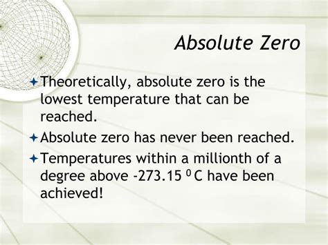 PPT Absolute Zero PowerPoint Presentation Free Download ID
