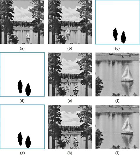 Comparisons Of The Detection And Recovery Results A Marked Image