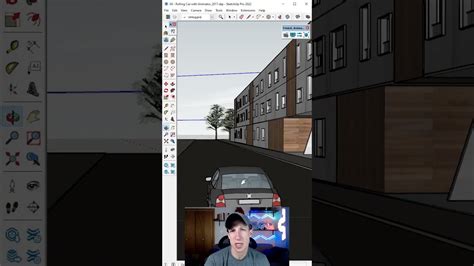 Creating A Camera Tracking Animation In Sketchup Shorts Youtube