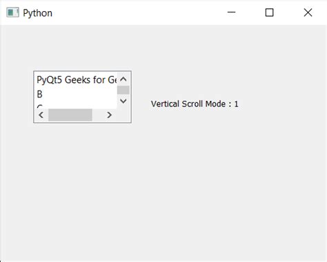 Creating Scrollable Guis With Qscrollarea In Pyqt5