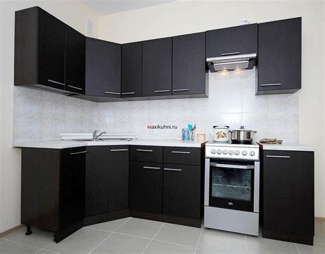 В студию или небольшую квартиру - наша угловая кухня "ПИАНО ...