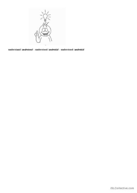 Illustrated Irregular Verbs General English Esl Worksheets Pdf And Doc