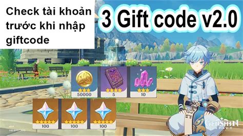Hướng dẫn nhập code Genshin nhận quà hấp dẫn
