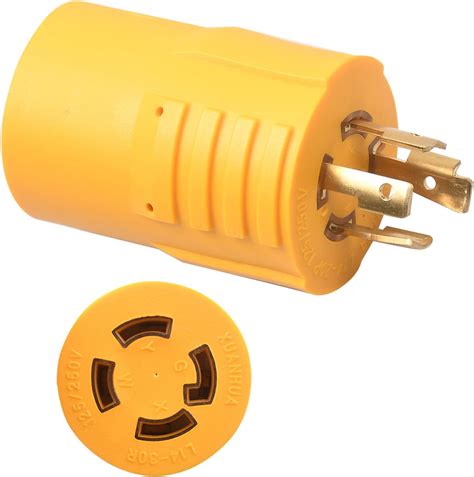 Kanayu 20amp To 30amp Generator Adapter Compatible With Nema L14 20p To L14 30r 4