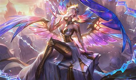 Lol Skin 】 Morgana Thánh Nữ Ẩn Diện Hàng Hiệu Liên Minh Huyền Thoại
