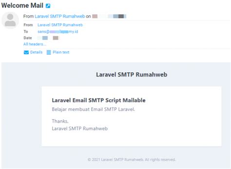 Cara Setting Smtp Laravel Dengan Script Mailable