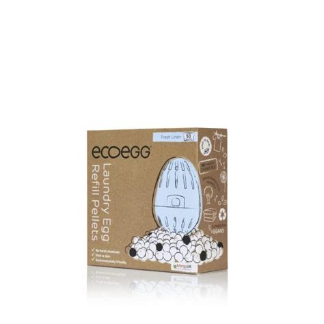 Ecoegg Laundry Egg Fresh Linen Refill Pellets 50 Washes Fine Fettle