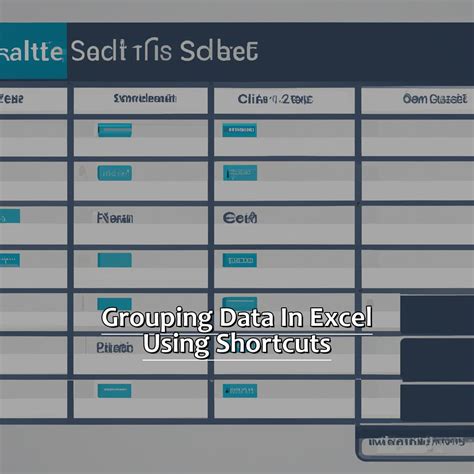 Shortcuts To Grouping Data In Excel Anders Fogh