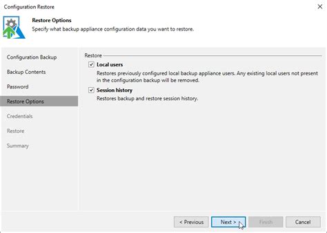 Step 5 Choose Restore Options Veeam Backup For Microsoft Azure Guide