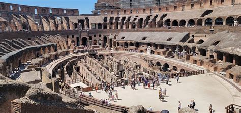 Arena Rome Colosseum Arena Vloer And Romeins Forum Audio Gids Boek