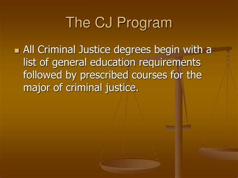 Ppt Explore The Criminal Justice Program At Penn State Altoona Degrees And Requirements