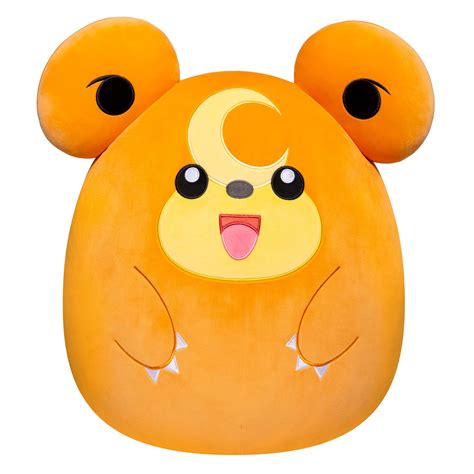 Squishmallows Pokemon 14 Inch Teddiursa Plush Add Teddiursa To Your Squad Ultrasoft Stuffed