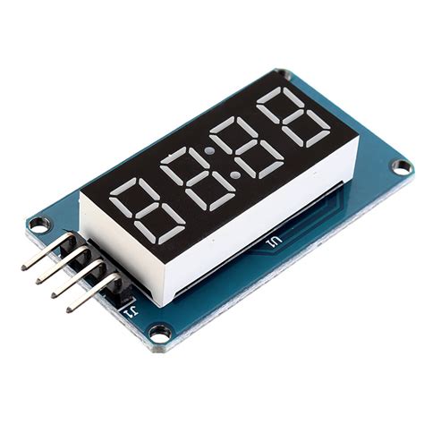 TM Bits Digital LED Display Module Segment Inch RED Anode Tube Four Serial Driver