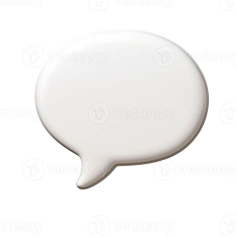 Minimalist Speech Bubble Design For Various Communication Applications And Media 55453057 Png