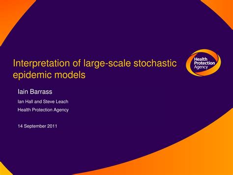 Ppt Interpretation Of Large Scale Stochastic Epidemic Models Powerpoint Presentation Id9723688