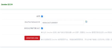zerotier 只要开启nat功能 无法正常启动 `host network not found` · issue 8911