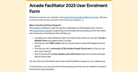 sayali sontakke on linkedin arcade facilitator 2023 user enrolment form