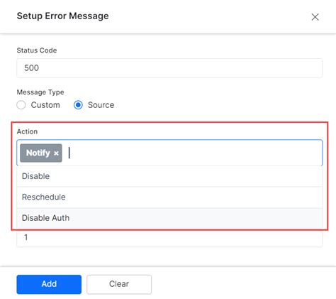 Customizing Error Messages V10