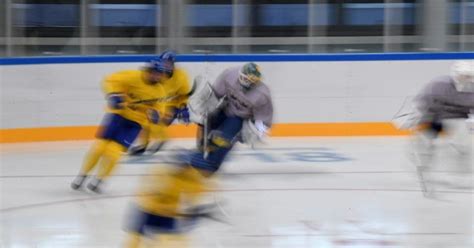 스웨덴 여자아이스하키 대표팀 질주