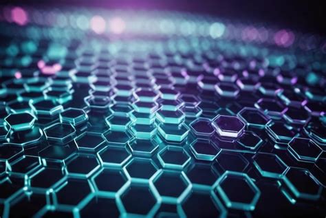 Premium Ai Image An Abstract Medical Background Adorned With Intricate Hexagonal Structures