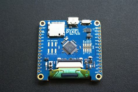pixel 2 0 arduino zero like board with smart display electronics lab