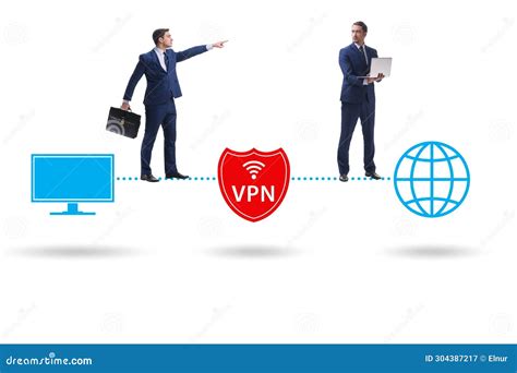 Virtual Private Network Vpn Cyber Concept Stock Image Image Of Safety