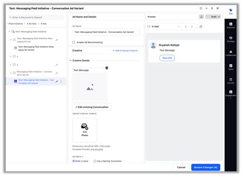 ‎replace A Linkedin Message Ad Campaign With A Conversation Ad Campaign Sprinklr Help Center
