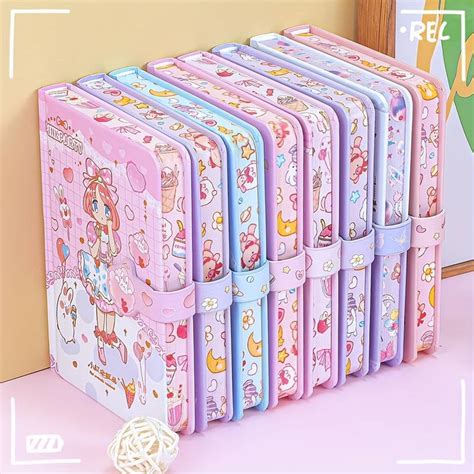 Journal Cute A5 Magnetic Notebook Diary Agenda Planner Jurnal Buku Note Hardcover