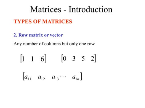 Matrices Basics Determinant Inverse Eigenvalues Linear Equations