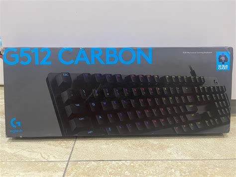 Logitech G512 Carbon Wired Keyboard Computers And Tech Parts And Accessories Computer Keyboard On